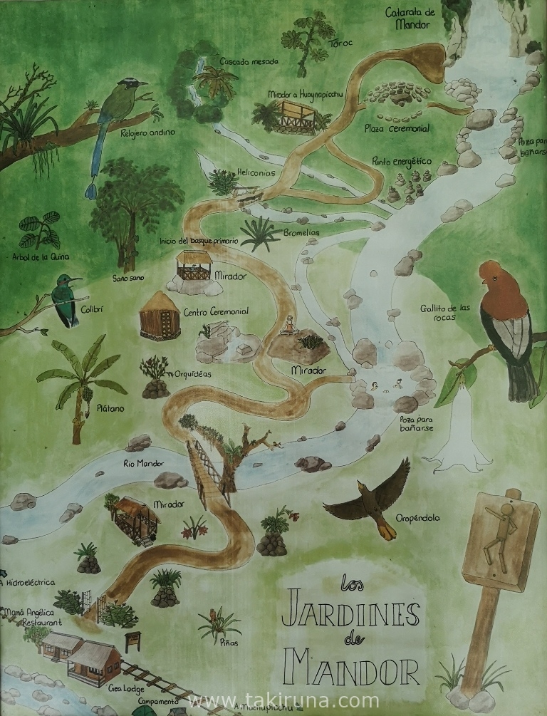 mapa mandor – 7 Curanderas
